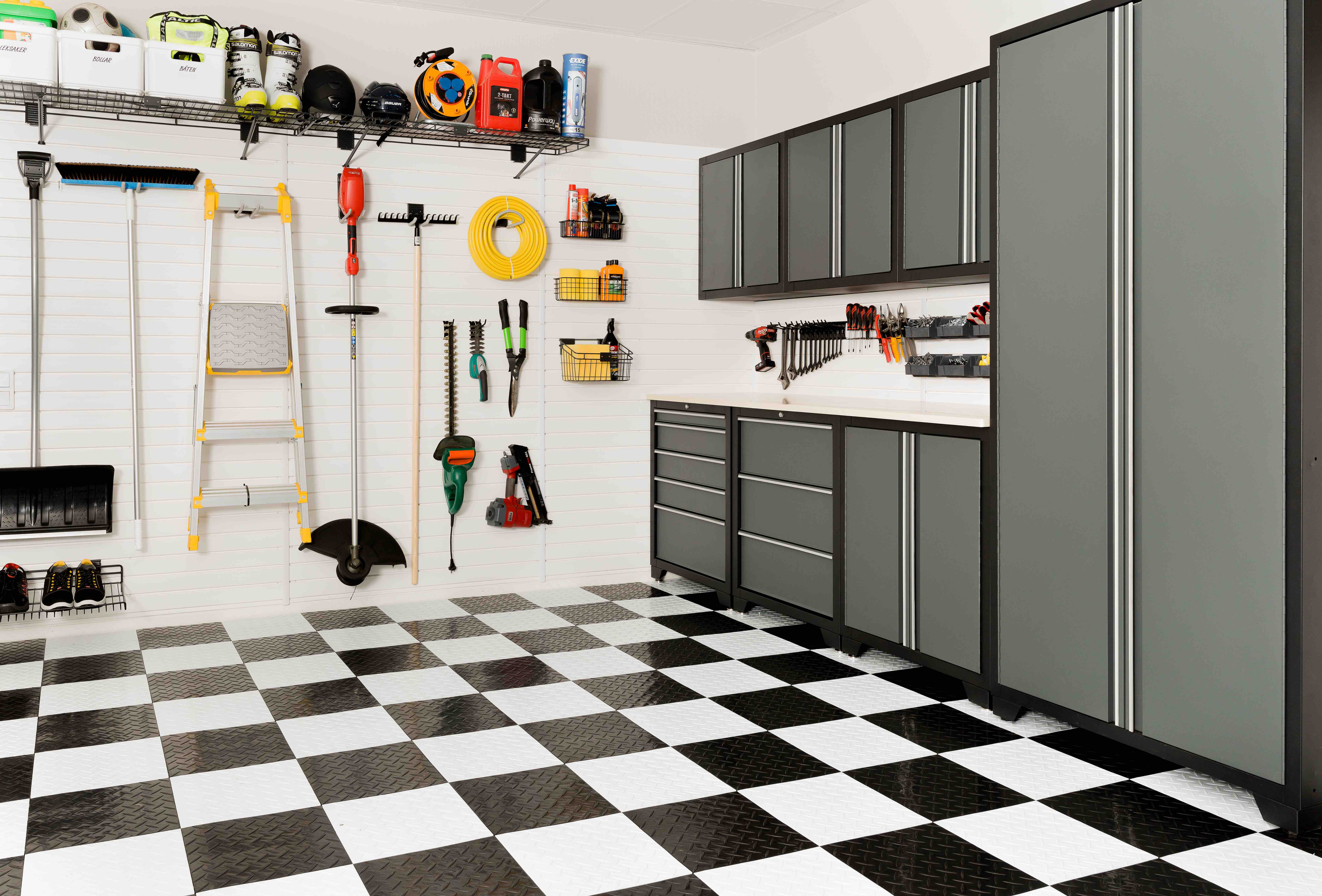 Satsa på smart förvaring i garaget – Mellby garage